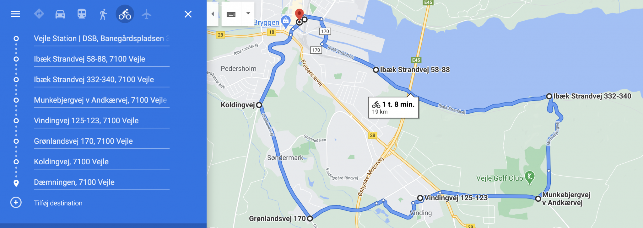 Planlæg din cykelrute | Planlæg nemt en rute | Motionsform.dk